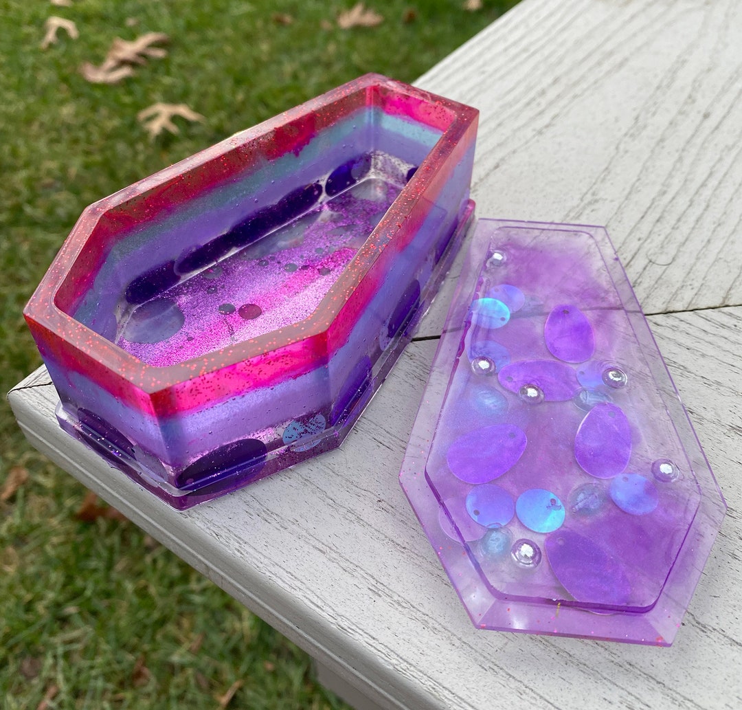 Coffin Storage/trinket Case With Lid - Etsy
