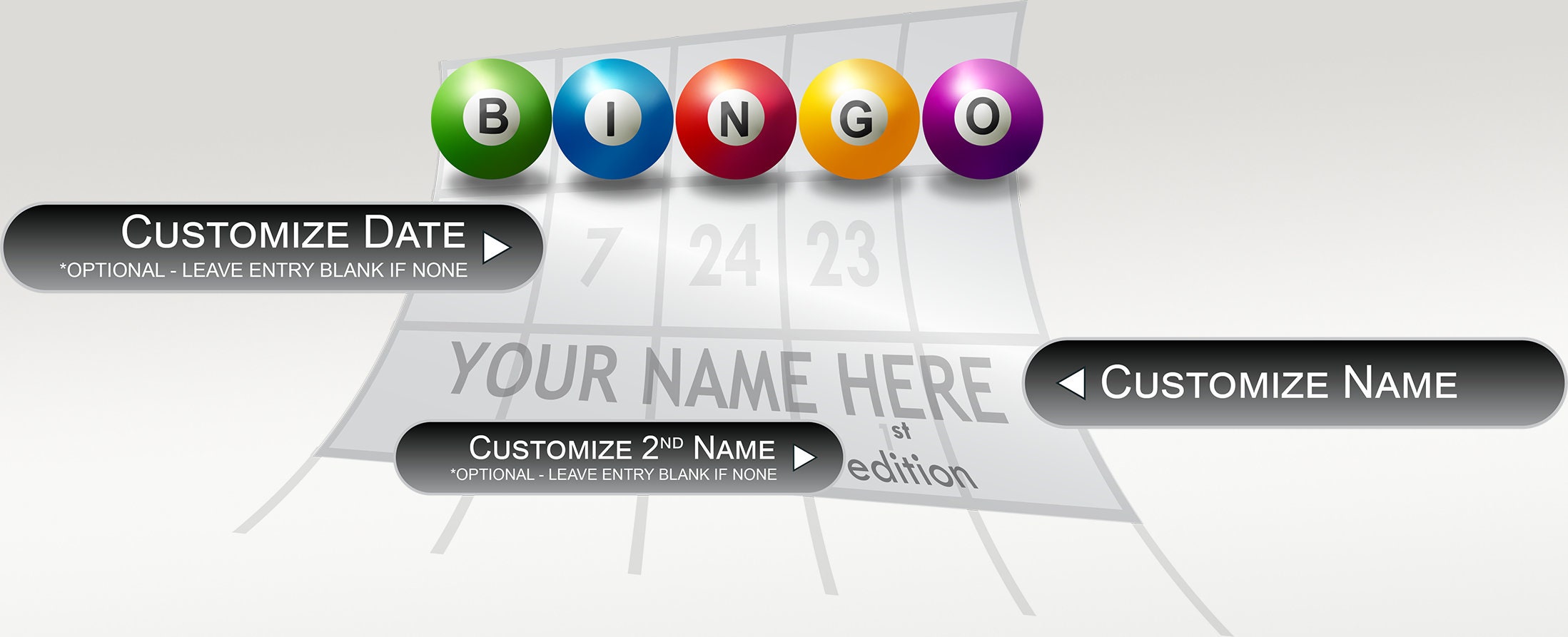 A Personalized Bingo Game of Your Memories & Stories for Family Game ...