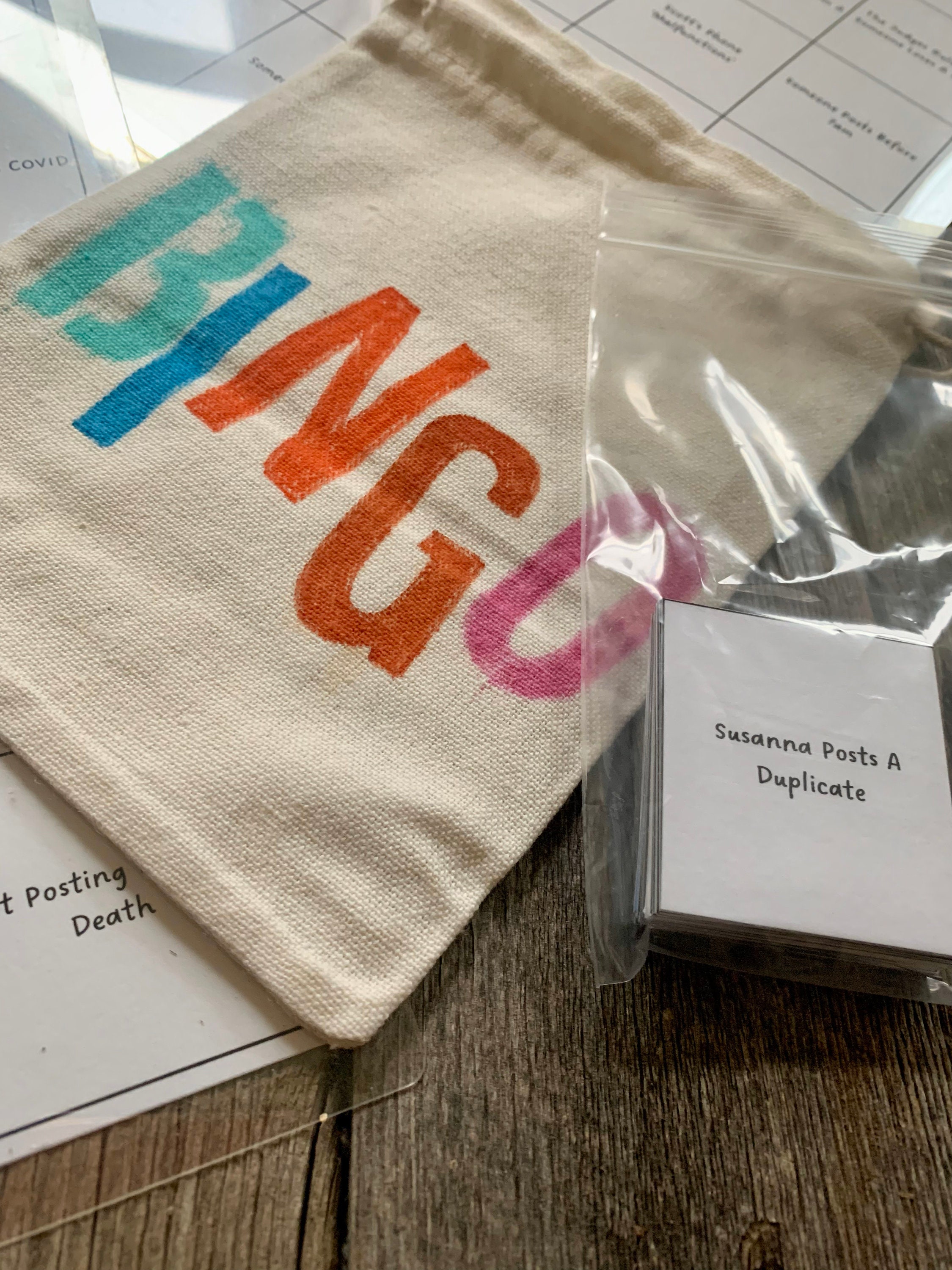 A Personalized Bingo Game of Your Memories & Stories for Family Game ...