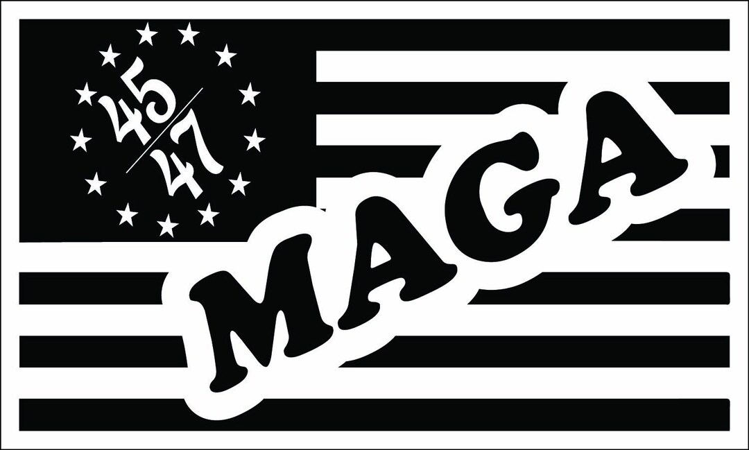 45 47 Flag Trump 2024, Maga (DIGITAL FILE ONLY) - Etsy