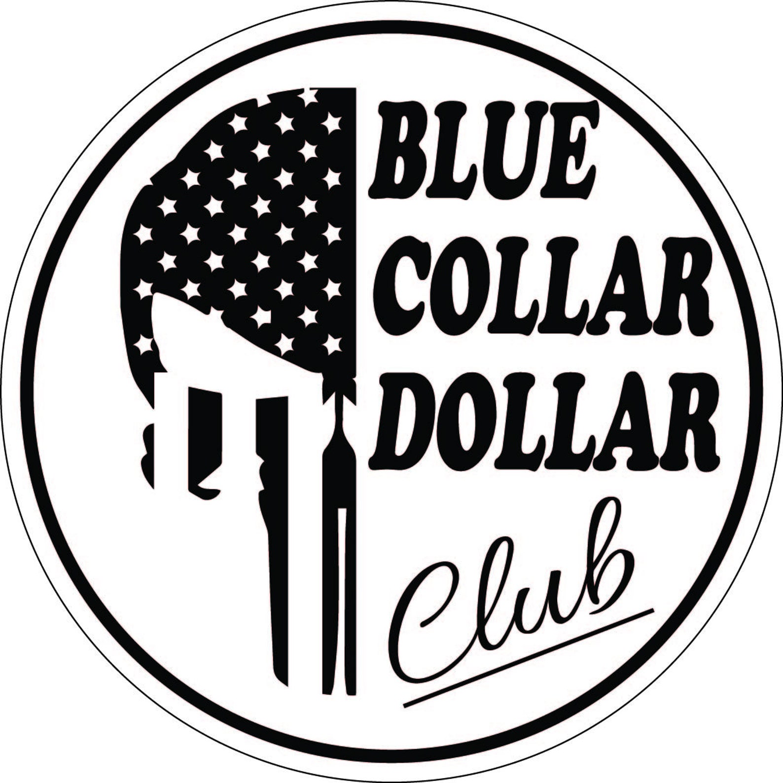 Blue Collar Dollar Club - Etsy