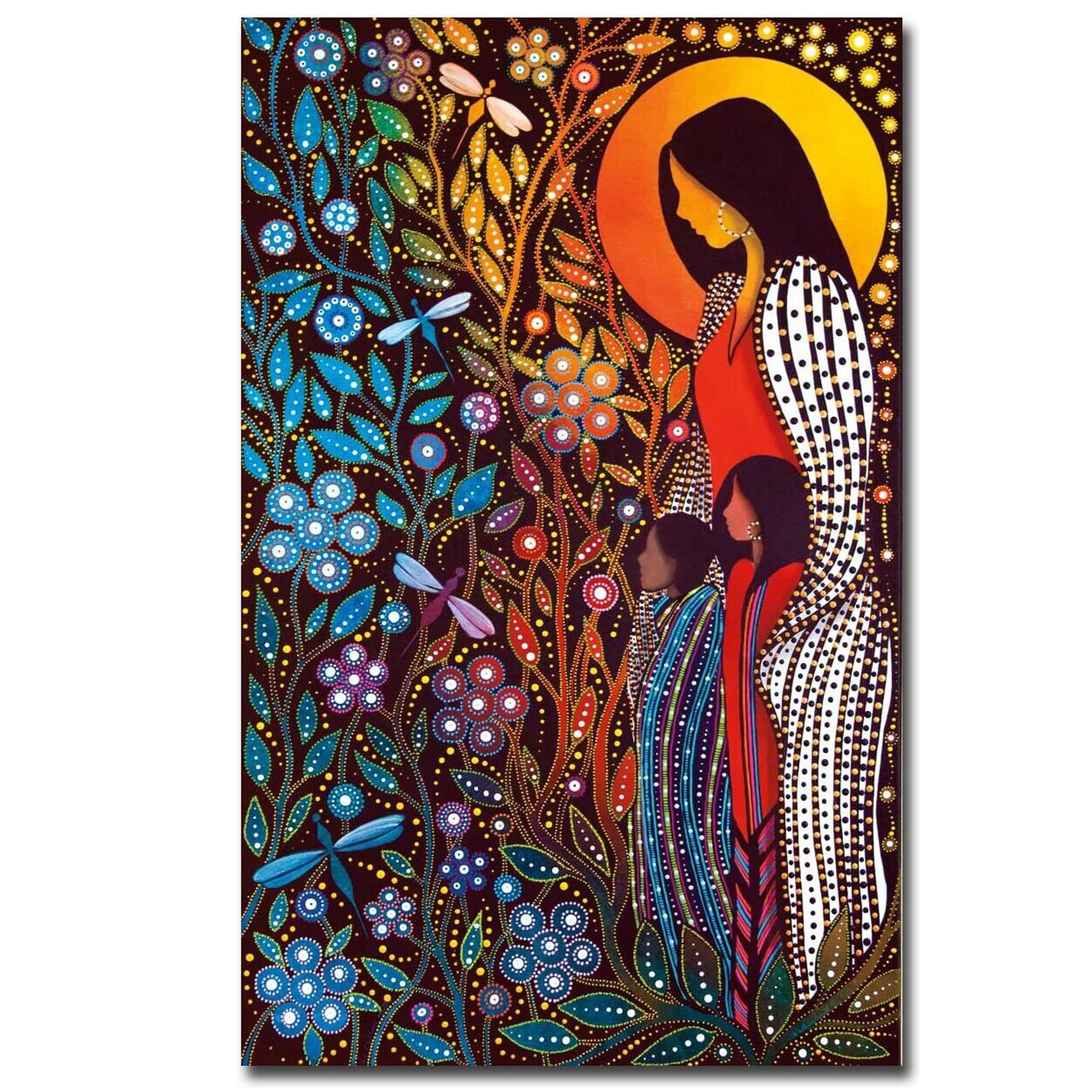 Betty Albert 'all Children Matter' Native American Indigenous Canvas ...