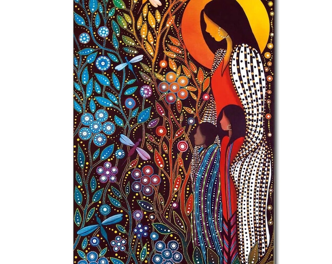 Betty Albert 'all Children Matter' Native American Indigenous Canvas ...