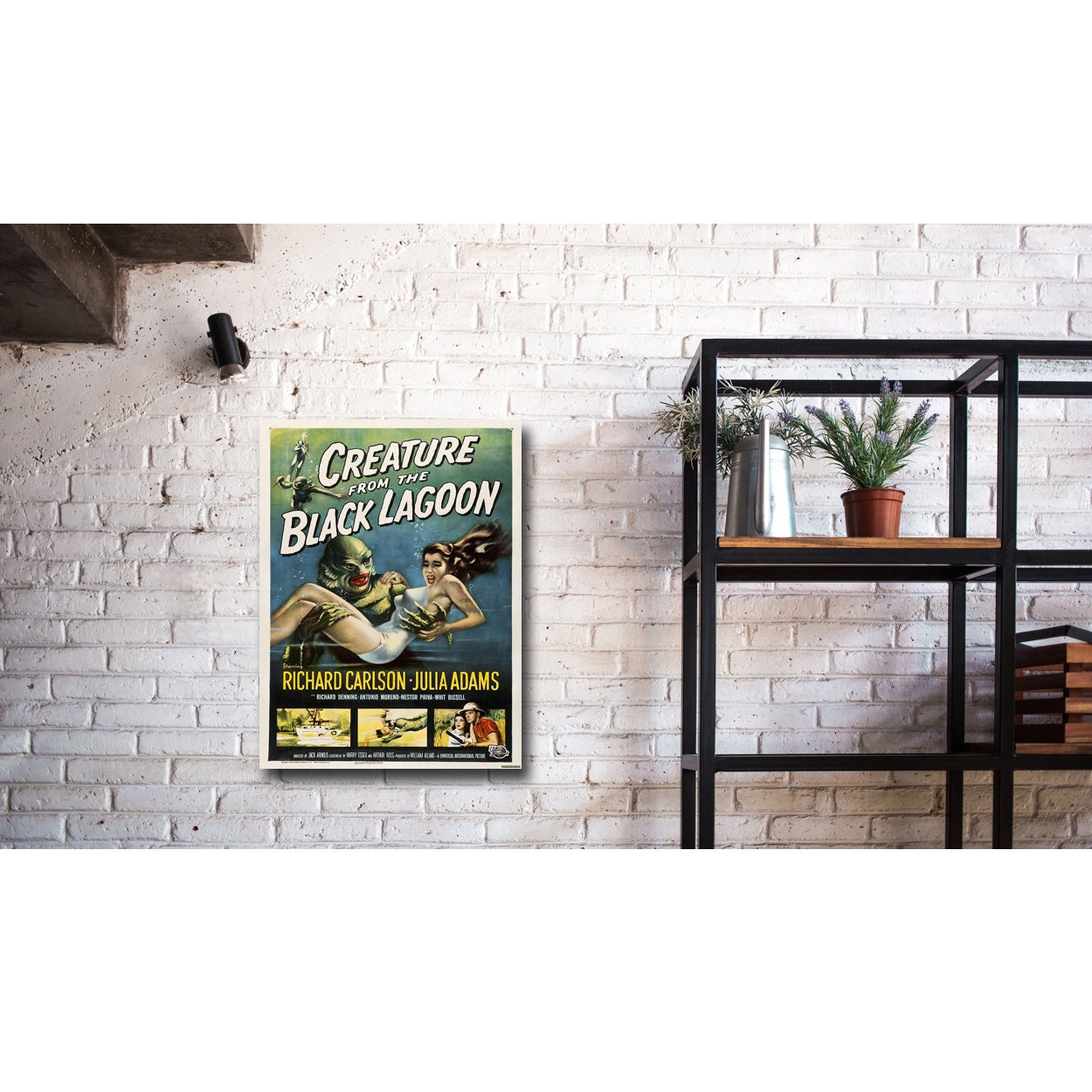 Anonymous 'creature From the Black Lagoon' Gallery-wrapped Canvas Wall ...