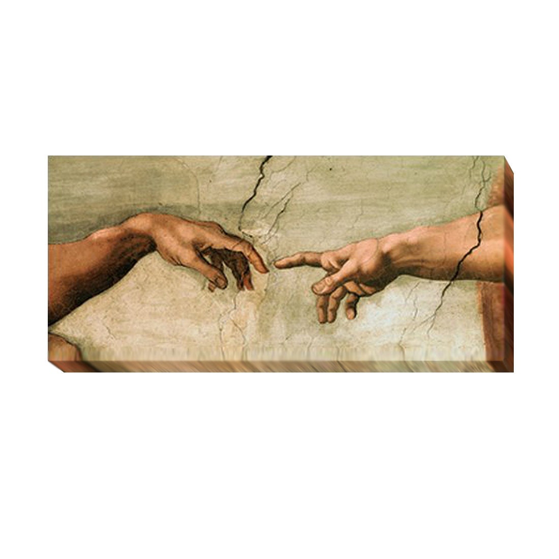 Michelangelo 'creation of Adam (detail)' Canvas Wall Art (ready to Hang ...