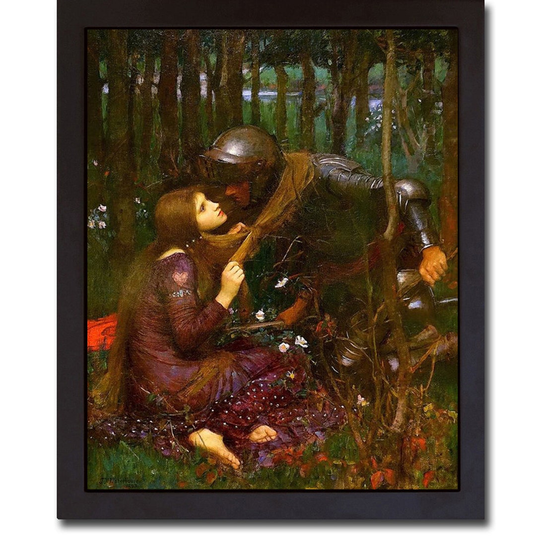 John Waterhouse 'lady Without Pity' Black Floater-framed Canvas Giclee ...