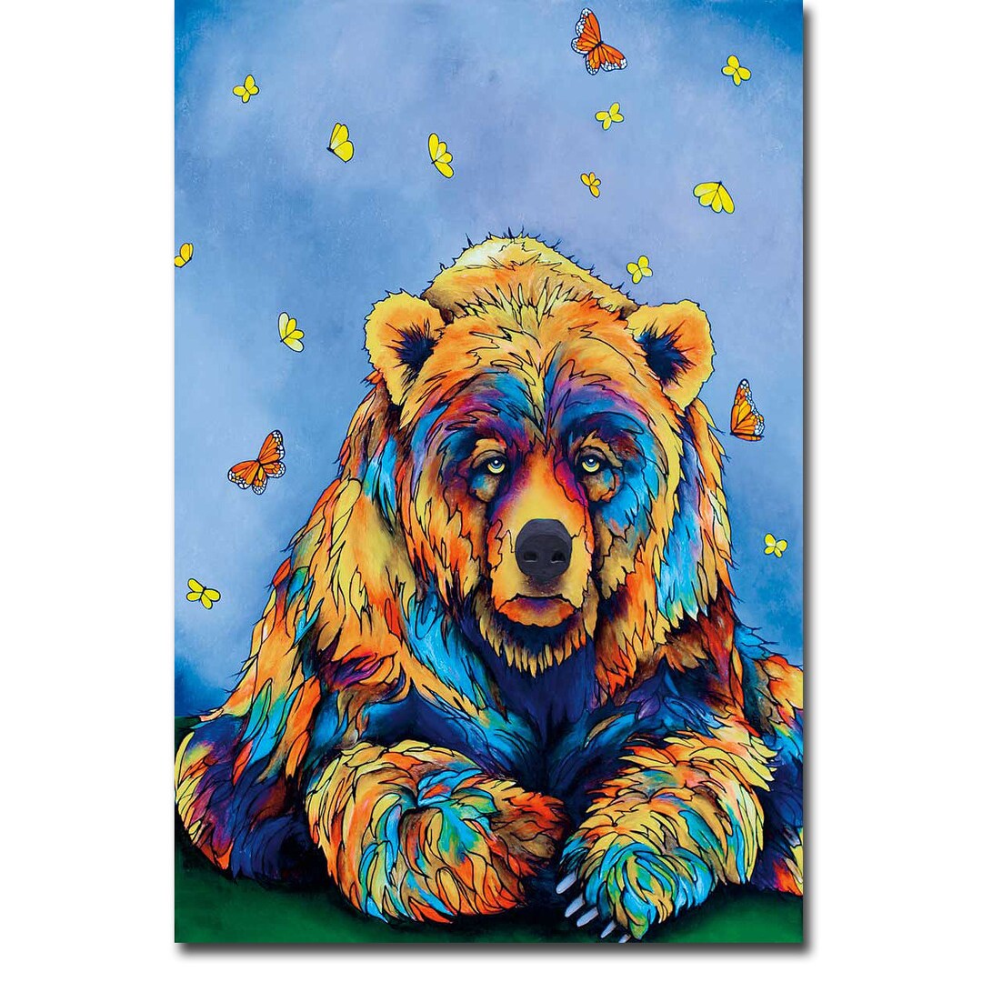 Micqaela Jones 'spring Already' Native American Indigenous Canvas Wall ...