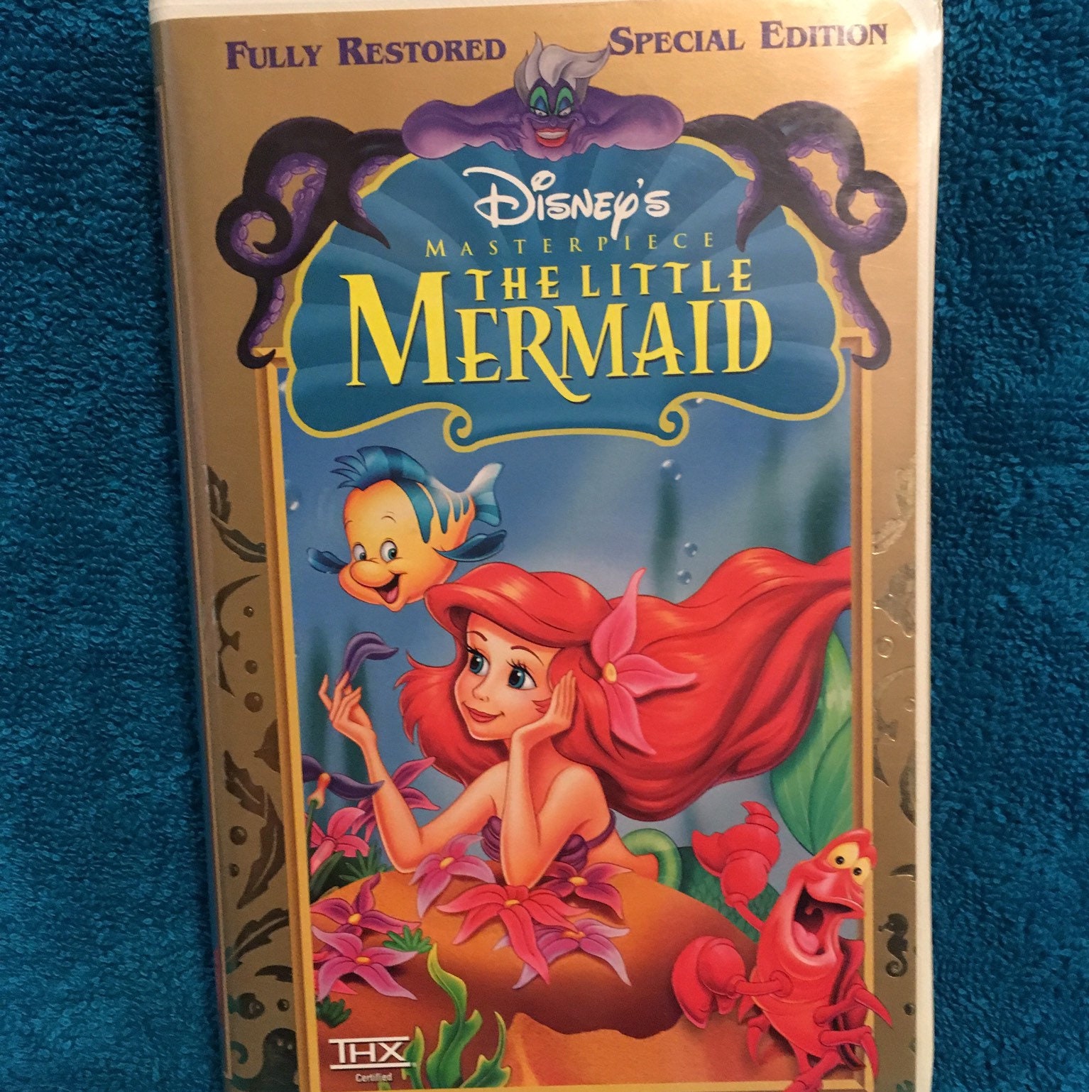 Vintage the Little Mermaid Disney Masterpiece Collection VHS, Fully ...
