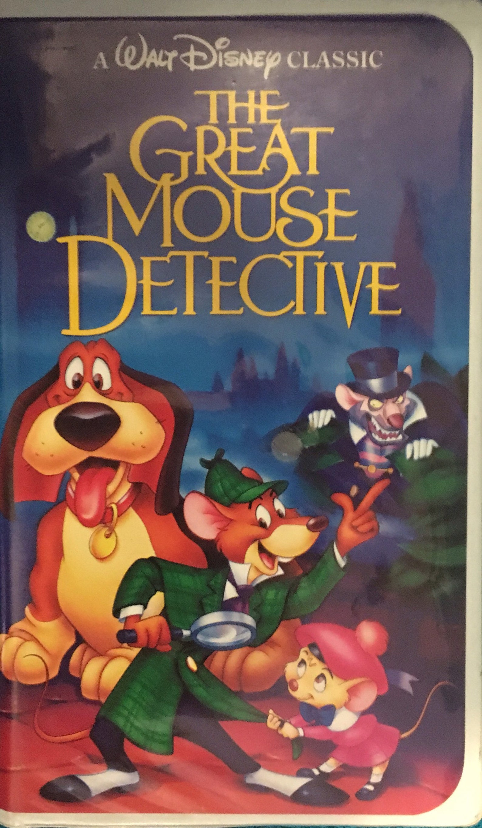 The Great Mouse Detective Black Diamond Disney VHS Classic, Great Mouse ...