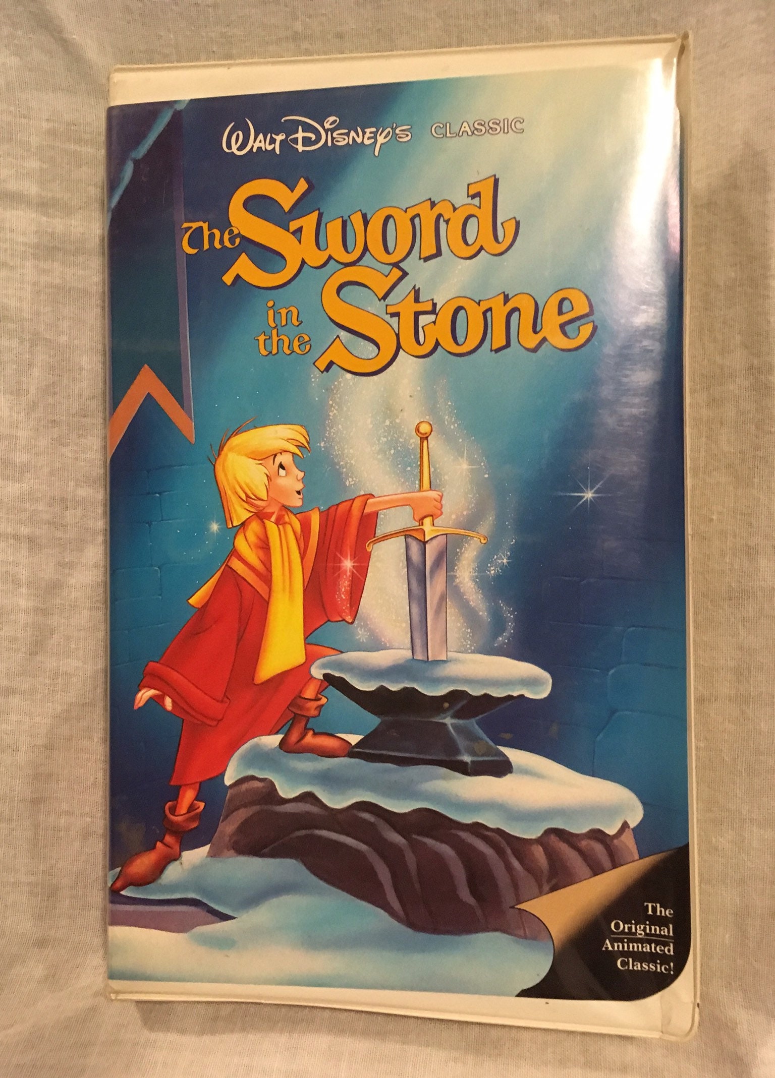 Collectible Walt Disney Classic the Sword in the Stone VHS, Black ...
