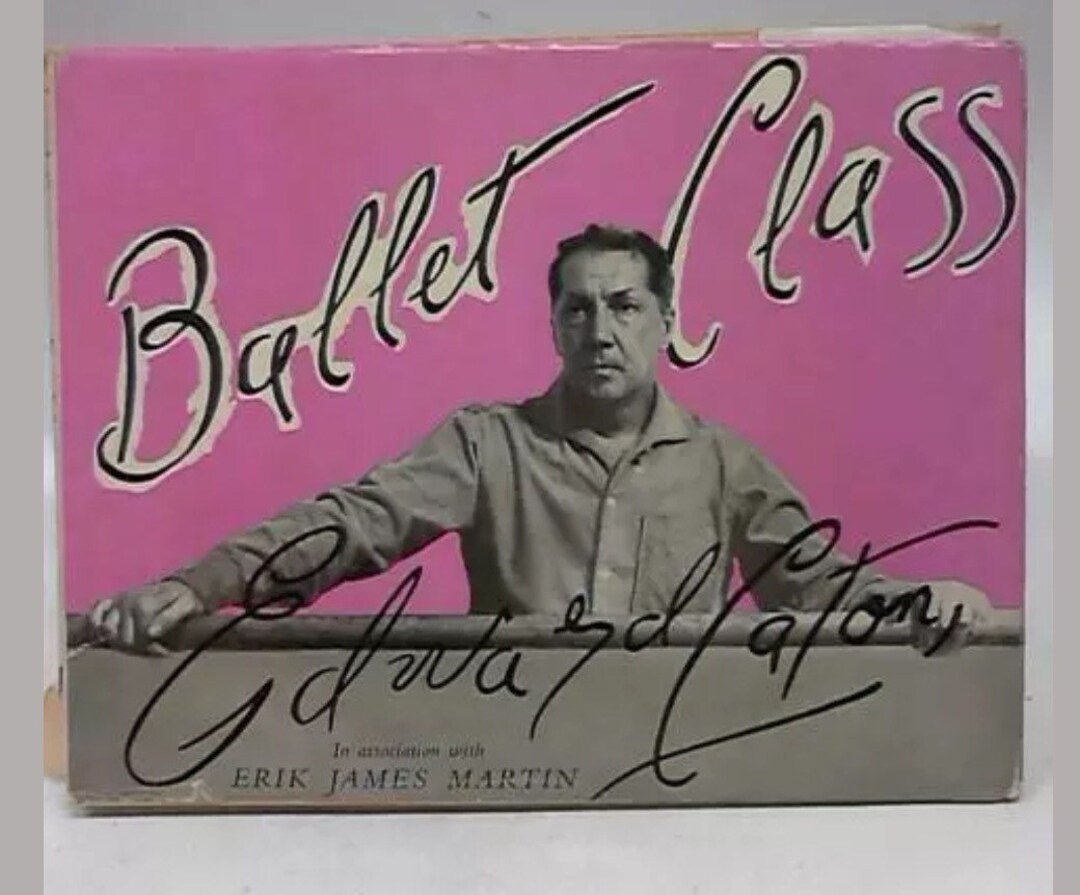 Vintage Ballet Class by Edward Caton Hardcover Book With Original Paper ...