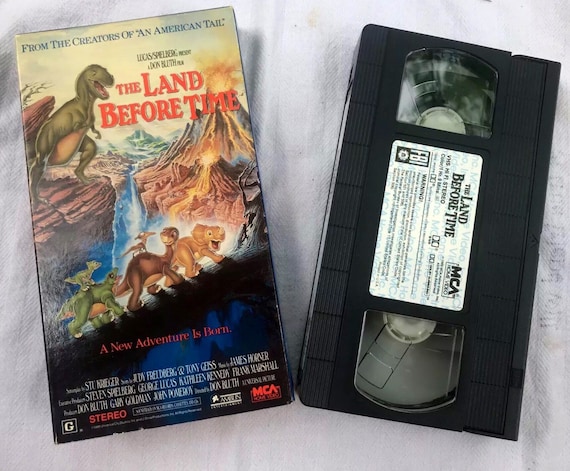 Vintage the Land Before Time VHS With Cardboard Case A New - Etsy