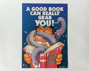 Vintage Garfield Poster - Etsy