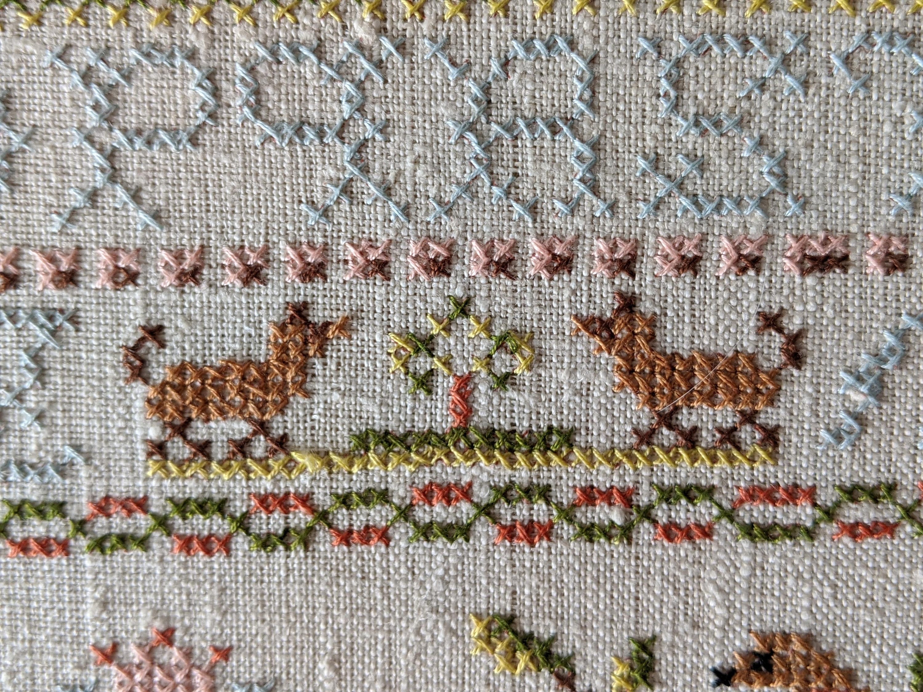 Vintage Needlepoint Samplers at Angelina Varley blog