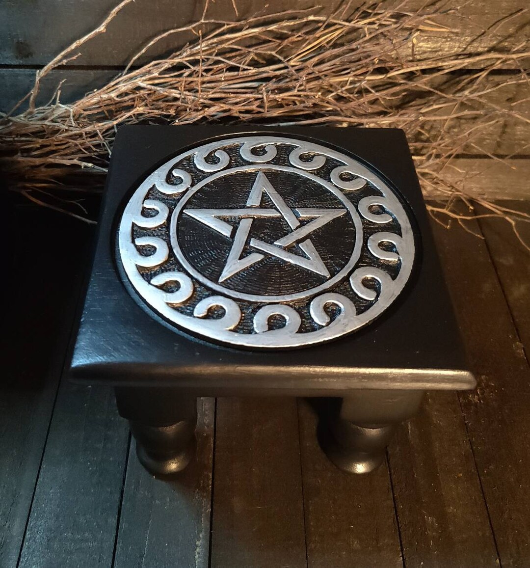 Customizable Pentacle Altar Table - Etsy UK