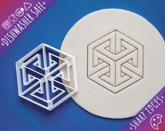 Cube Shaped Cookie and Fondant Cutter - Etsy