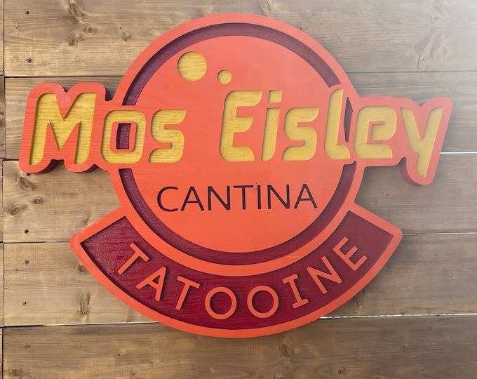 Mos Eisley Cantina Sign | No Droids | - Etsy