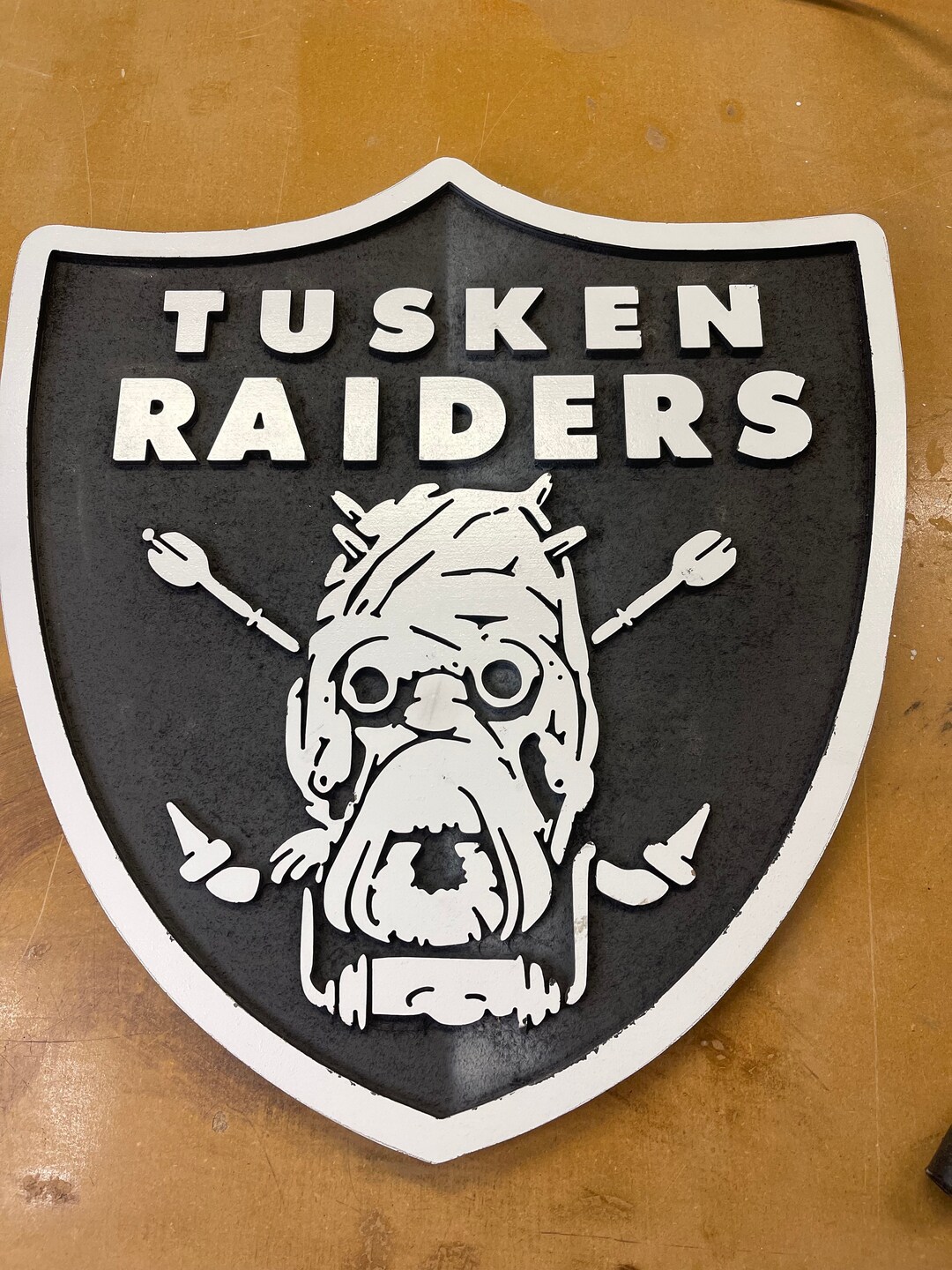 Tusken Raiders Home Made CNC Sign DIGITAL COPY - Etsy