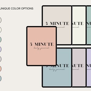 5 Minute Daily Journal Digital | Digital Gratitude Journal | Daily ...