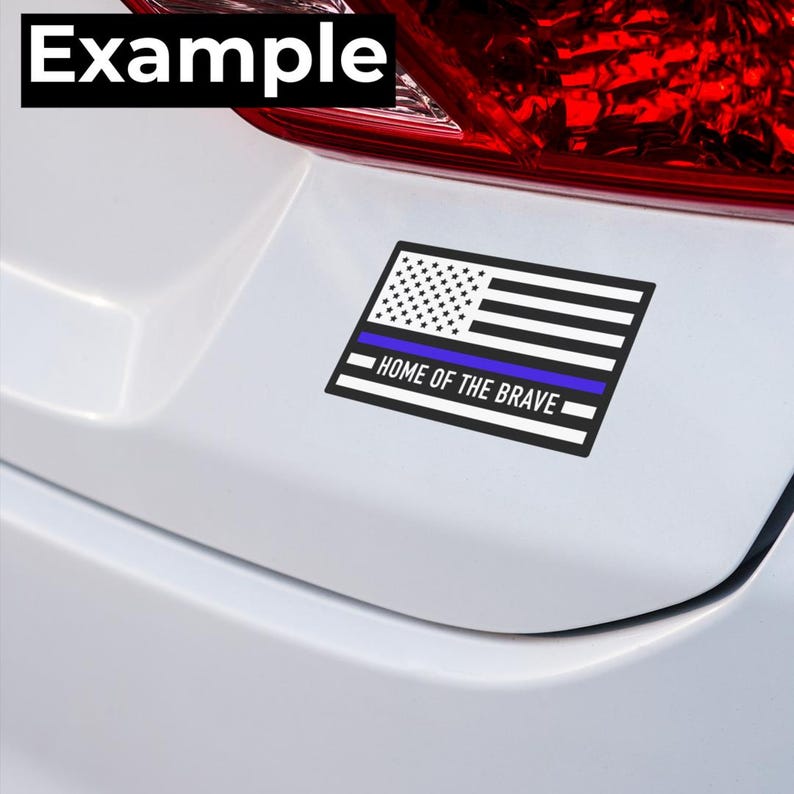 Thin Line Support Flag SVG Blue Police/law Enforcement DIGITAL DOWNLOAD ...