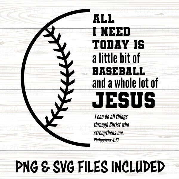 Jesus Baseball Svg - Etsy