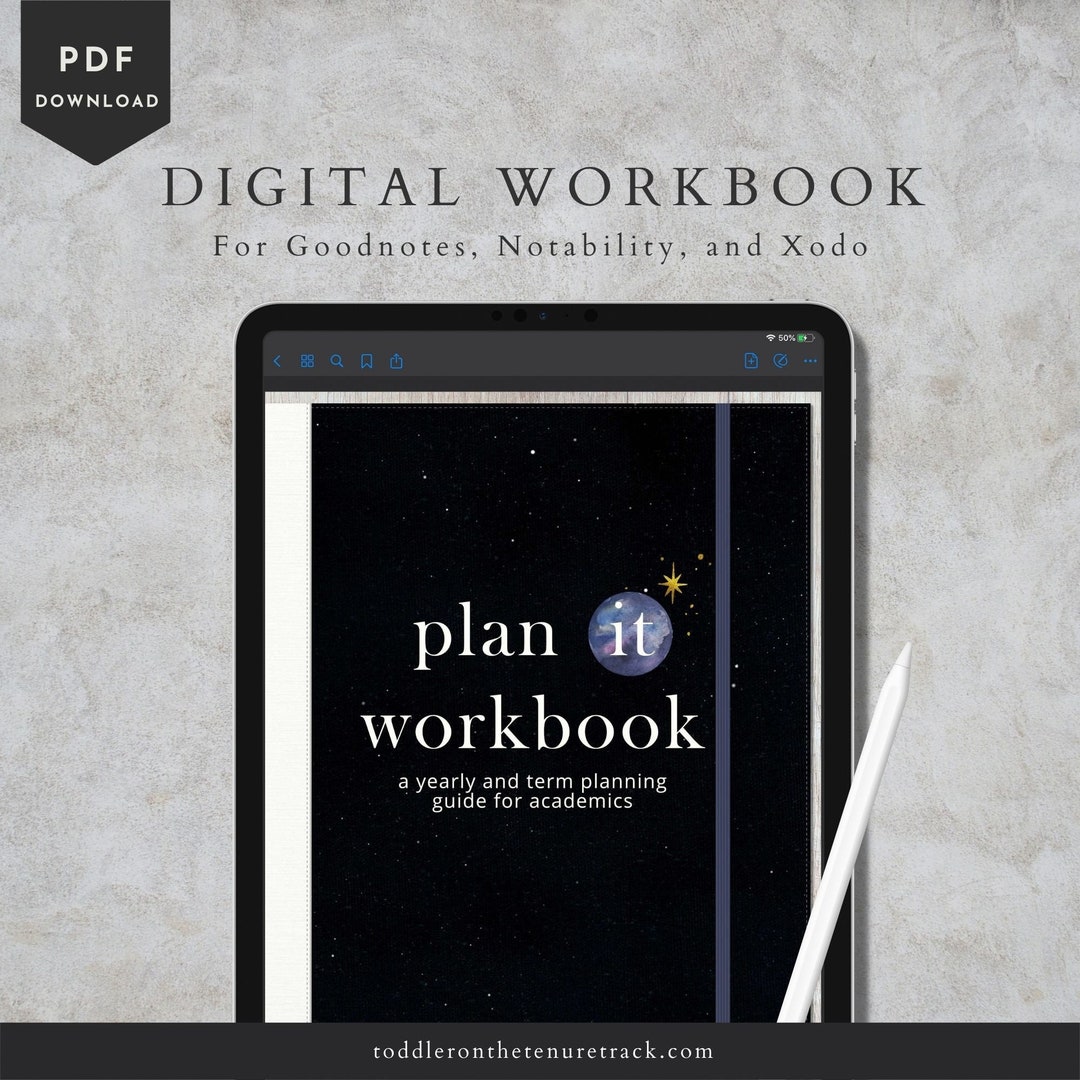 Digital Yearly + Semester/quarter Planner for Professors + Grad ...