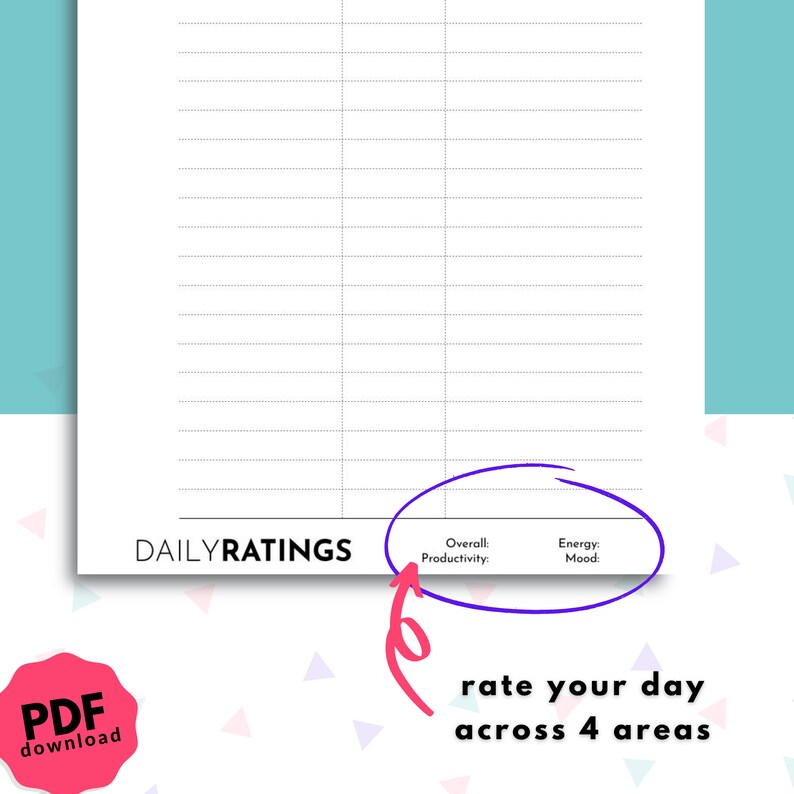 15 Minute Daily Time Log/time Tracker for Improving Time Management and ...