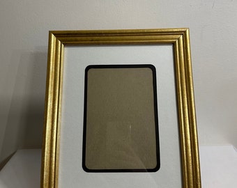 Gold Thin Beaded Frame. Gold Frame Wall Art. Gold Frame 8x10. Gold ...