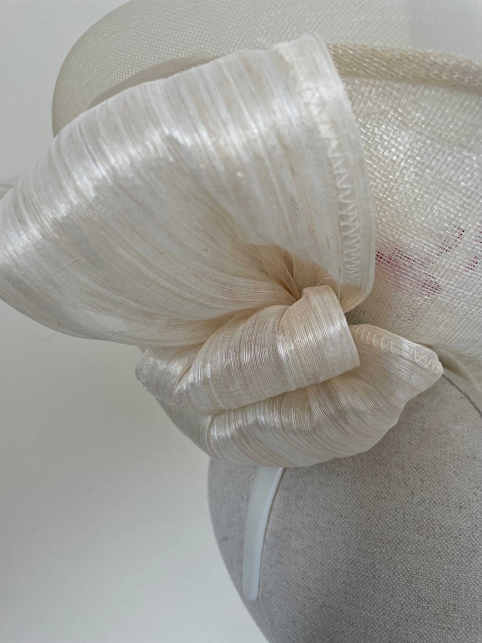 Royal Ascot Ivory Saucer Hat - Etsy