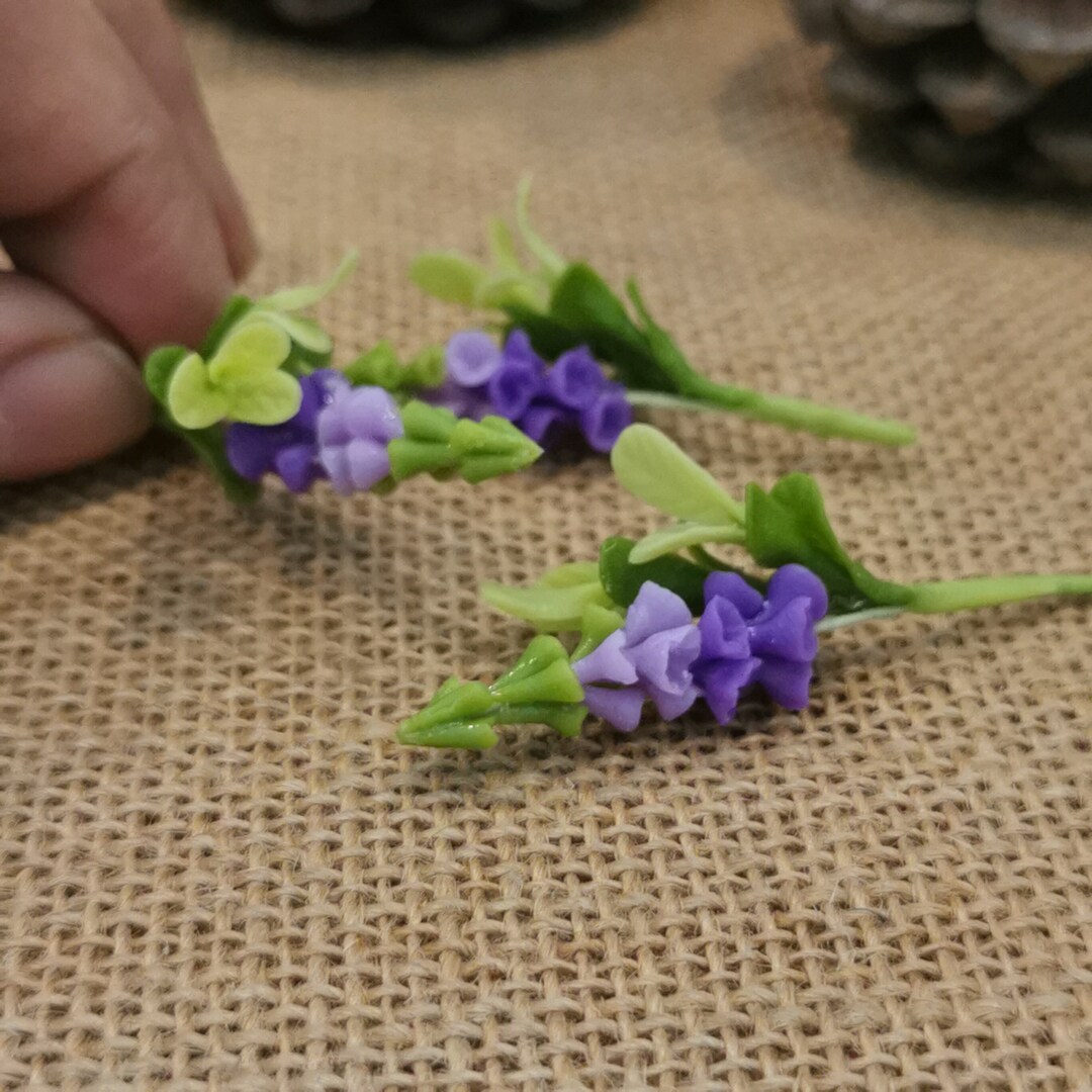 Miniature Purple Foxglove Bunch of Flowers,miniature Purple Color ...