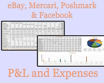 Poshmark Spreadsheet Google - Etsy