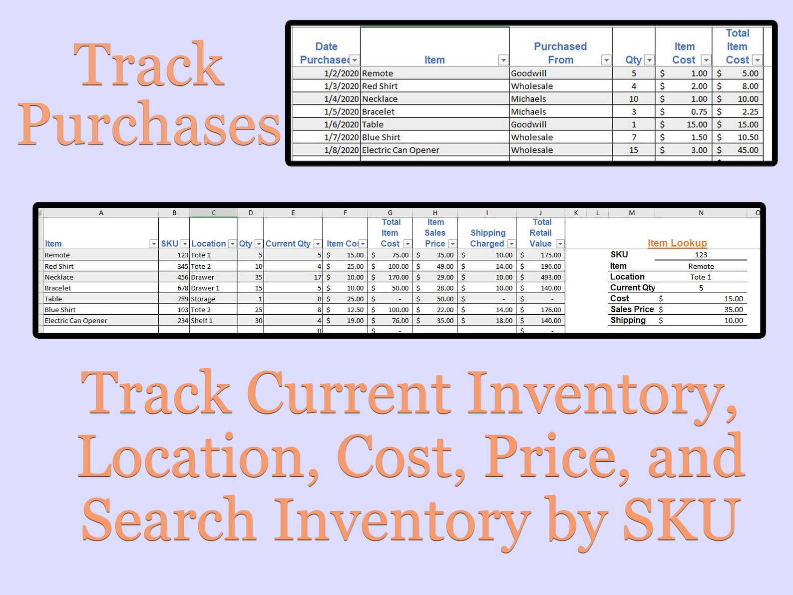 Amazon FBA and MF Sales Monthly and Expenses Profit Google Sheets Excel ...