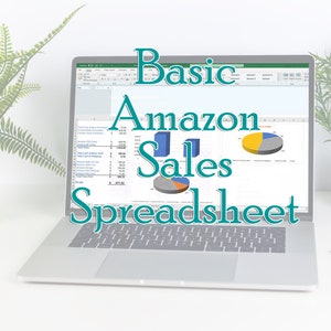 Amazon FBA and MF Sales Spreadsheet Excel Google Sheets Spreadsheet ...