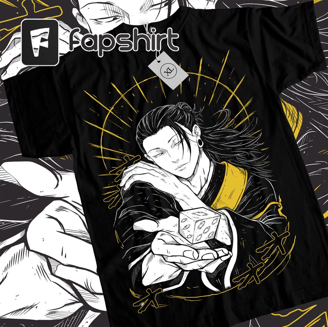 Suguru Geto T-shirt Jujutsu Kaisen Shirt Getou Jjk Anime Black - Etsy