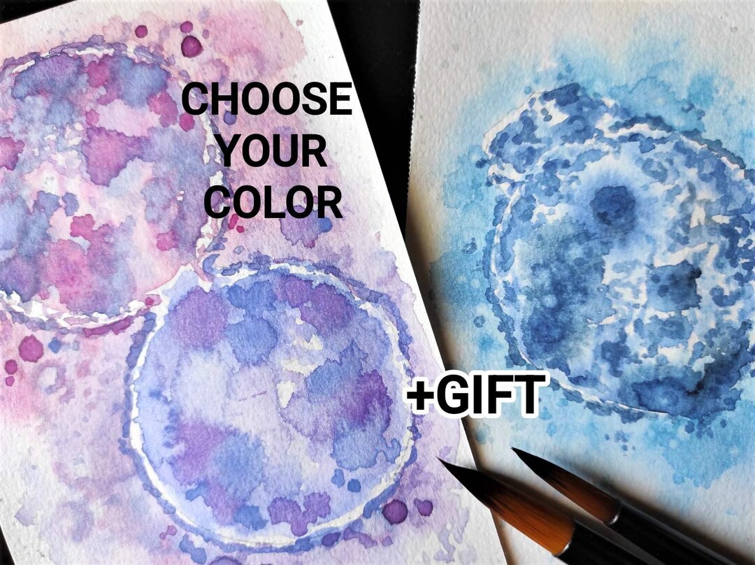 CUSTOM EMBRYO IVF Art Watercolor Painting Personalized Pregnancy Gift ...