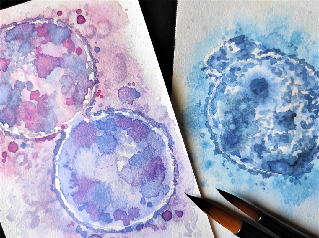 CUSTOM EMBRYO IVF Art Watercolor Painting Personalized Pregnancy Gift ...