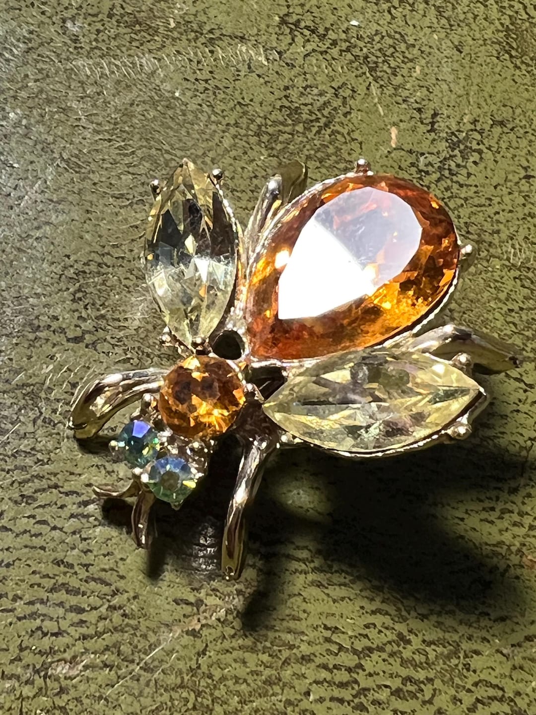 Stunning Beautifully Made Glass Bug Brooch - Etsy
