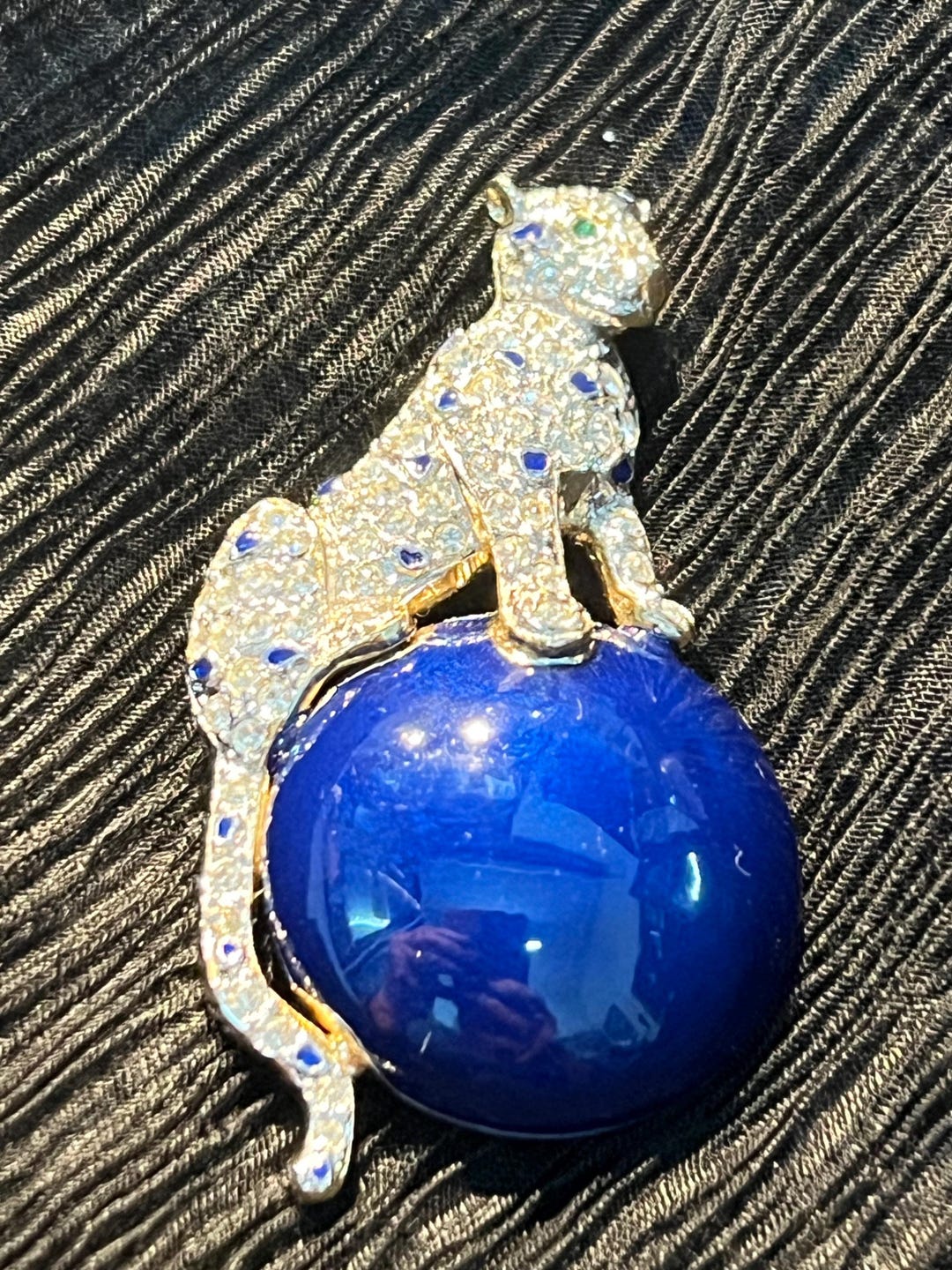 Stunning Vintage Butler and Wilson Leopard Brooch Crystal Snd Enamel - Etsy