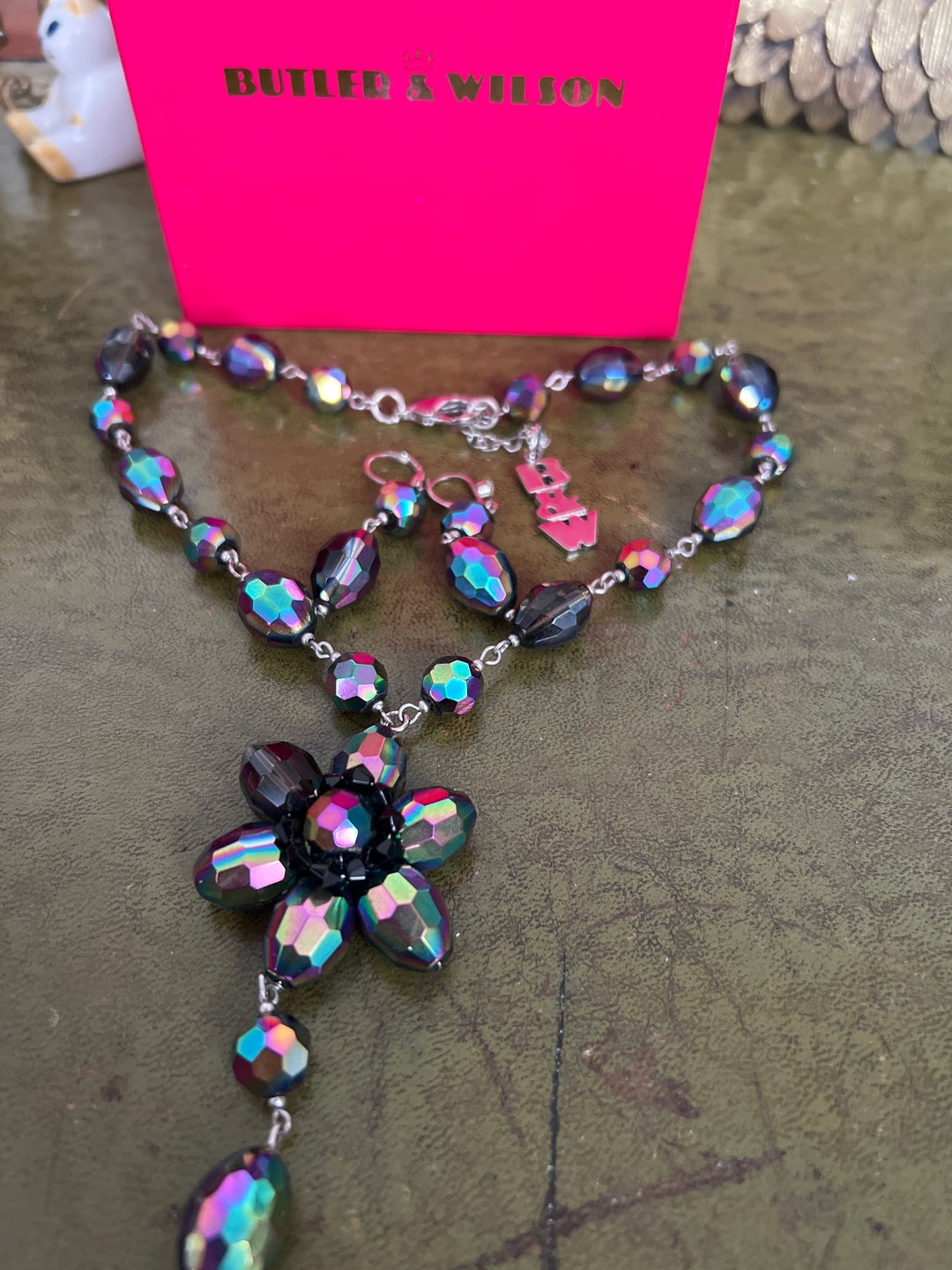 Butler and Wilson Crystal Jewellery Set - Etsy