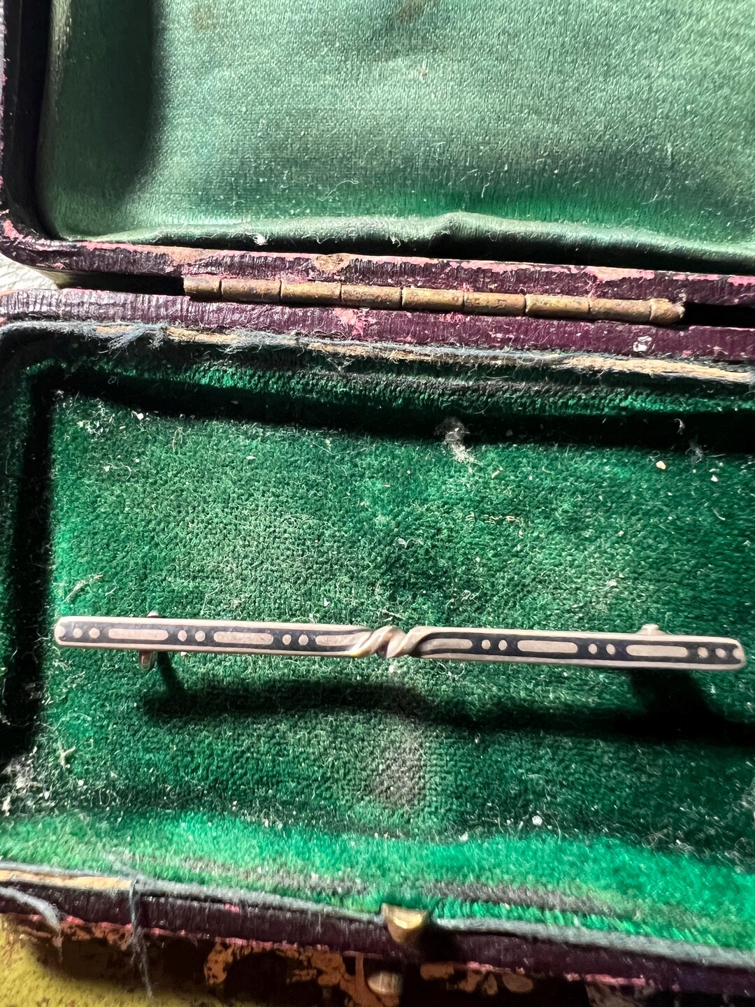 Edwardian Solid Silver Pin - Etsy