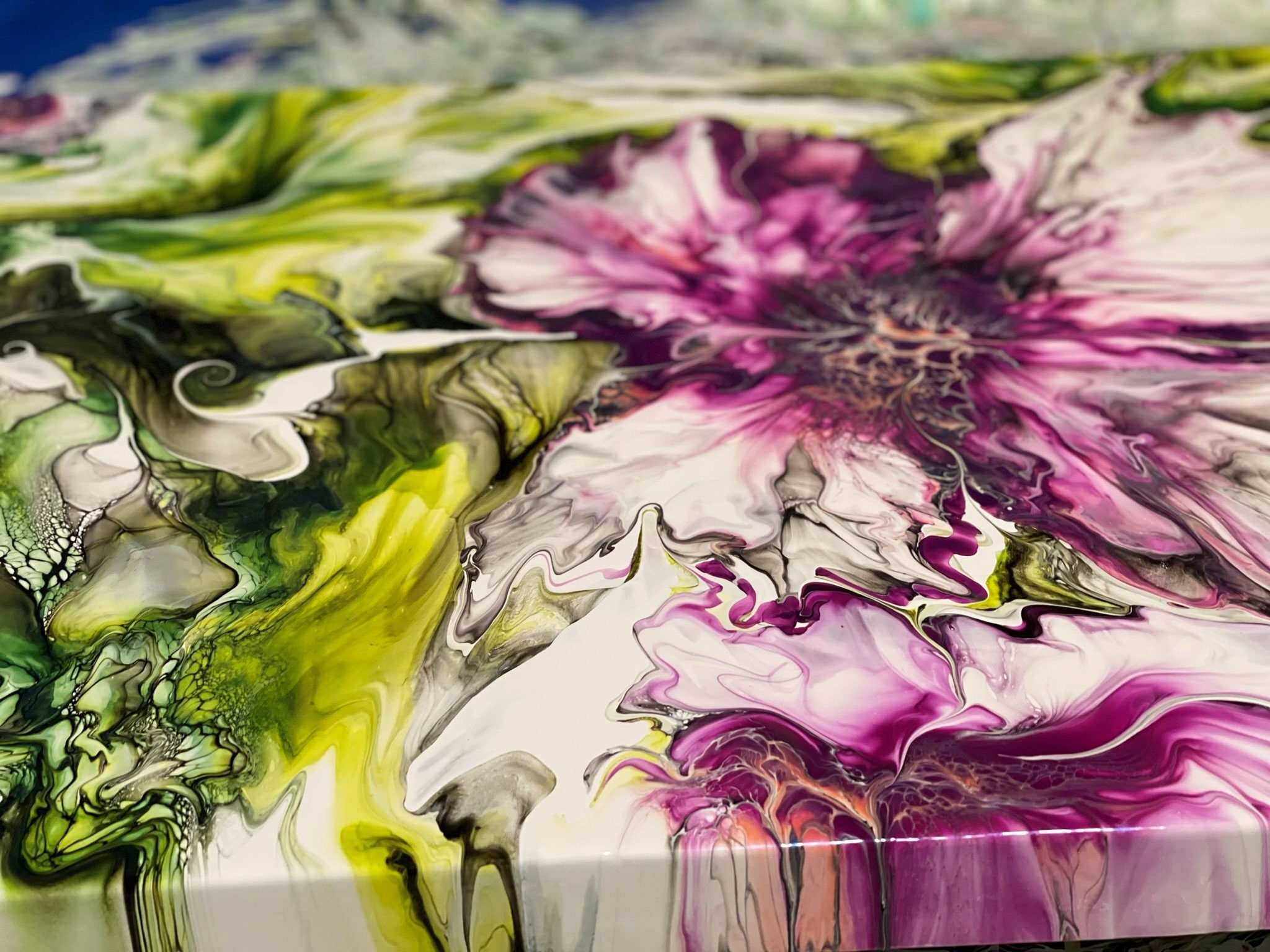 A Delicate, Beautiful Composition of Flower Painting, Which Will ...