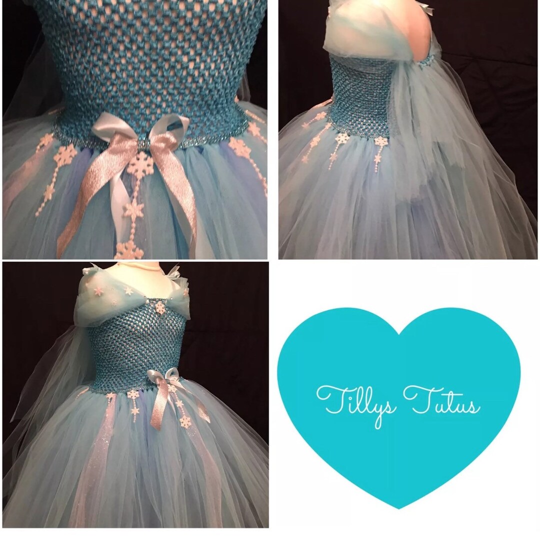 Elsa Frozen Inspired Tutu Dress - Etsy