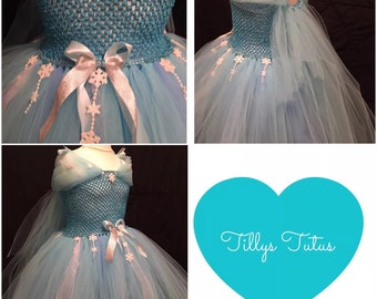 Elsa Inspired Tutu - Etsy