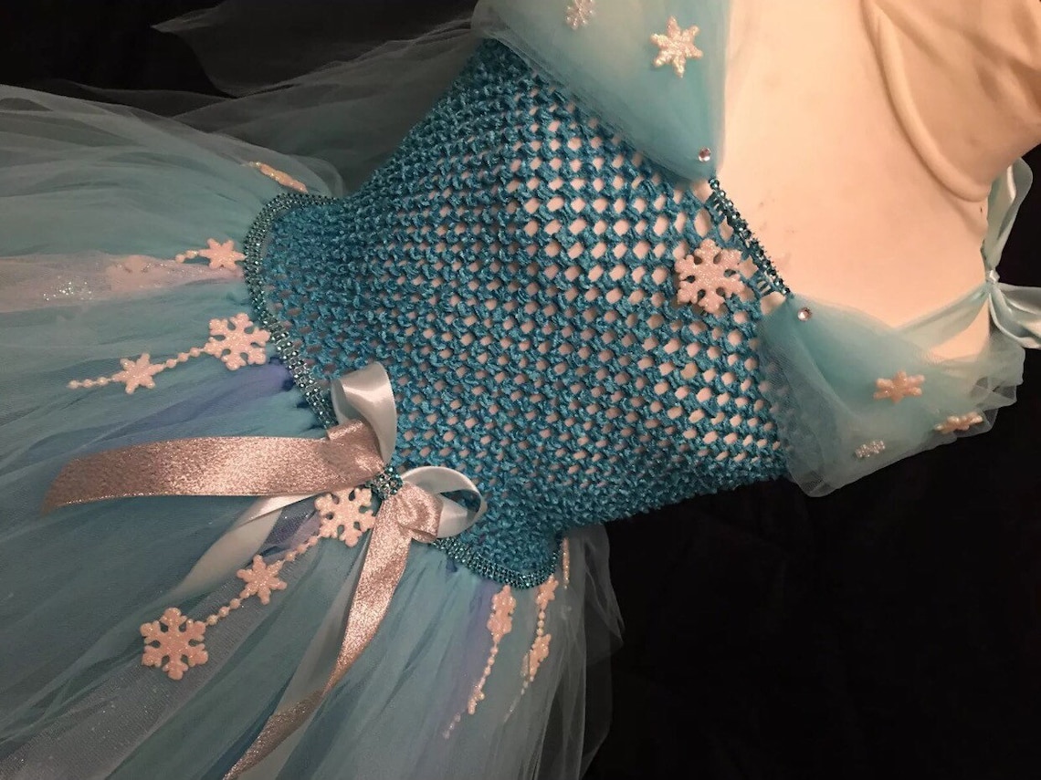 Elsa Frozen Inspired Tutu Dress | Etsy