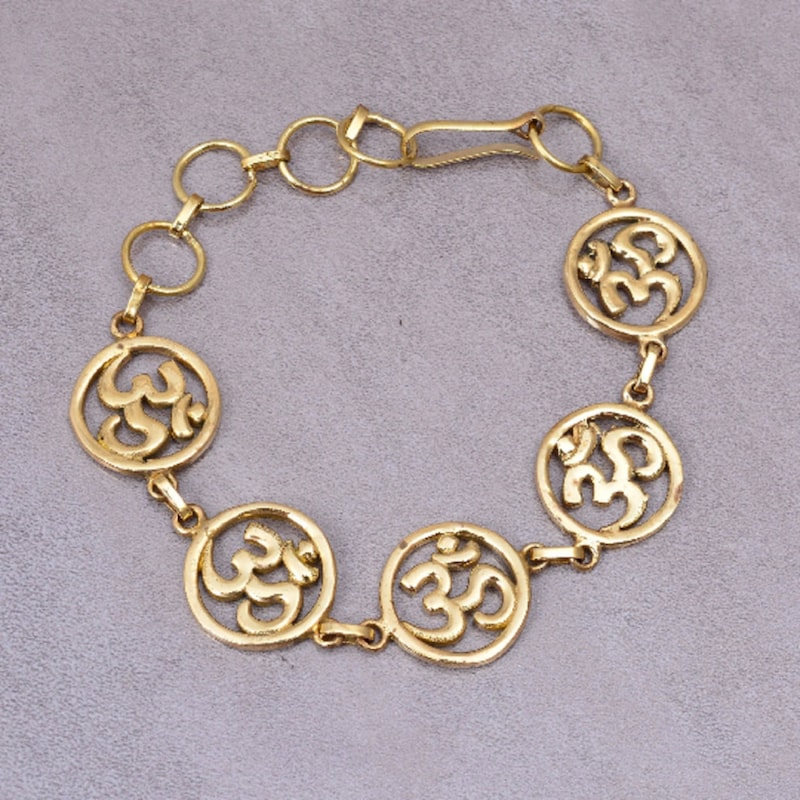 Om Bracelet - Etsy
