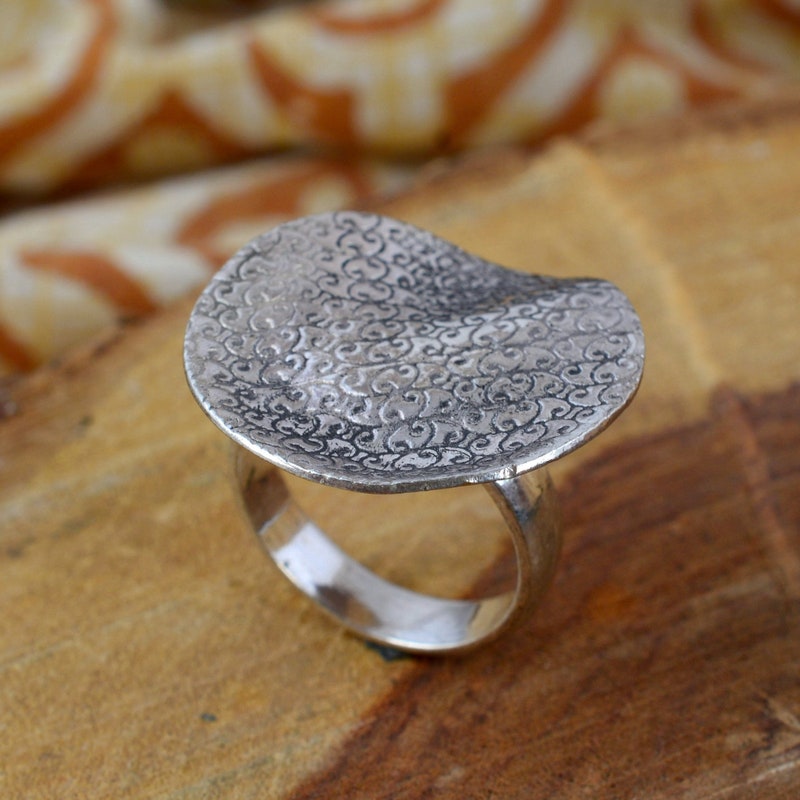 Oversized Ring - Etsy