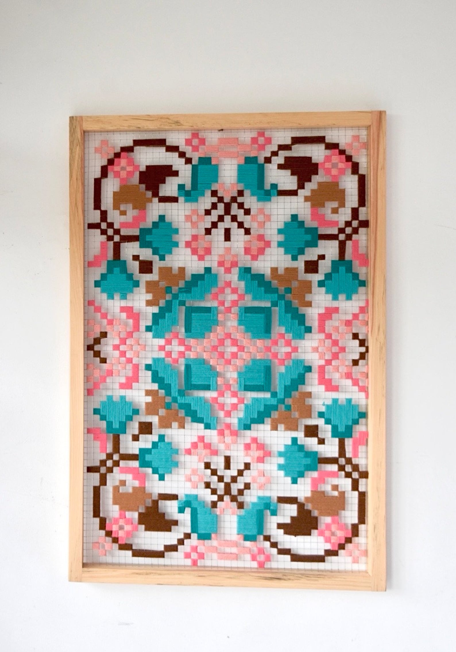 LILLY - Textile Wall Art | Radiant Multicoloured Fiber Art | Modern ...