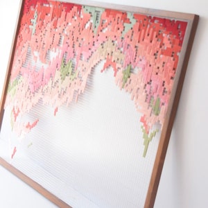 ALORA - Contemporary Fiber Art | Woven Wall Hanging | Modern Geometric ...