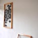 HEIMET - Fiber Art | Black Woven Wall Hanging | Modern Geometric ...