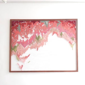 ALORA - Contemporary Fiber Art | Woven Wall Hanging | Modern Geometric ...